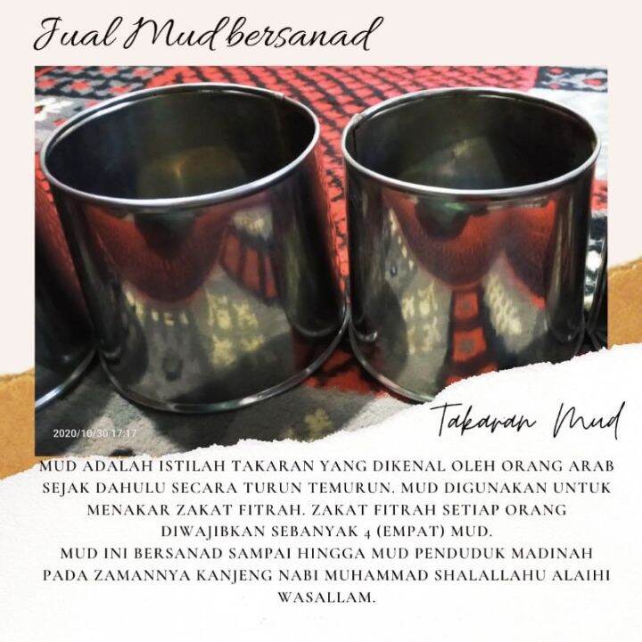 Takaran Mud Bersanad original | Lazada Indonesia