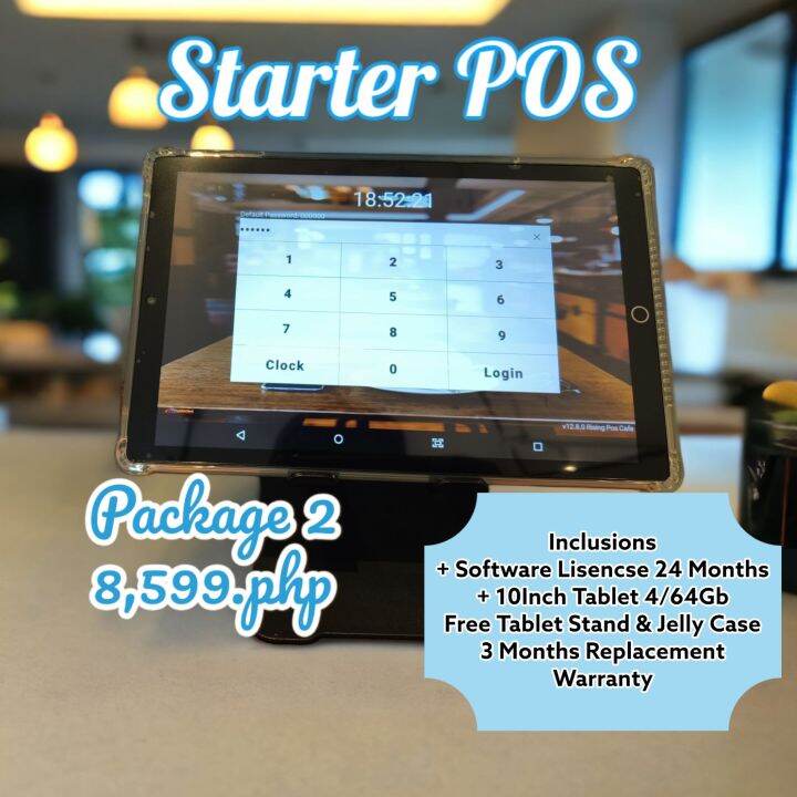 POS System With 10 Inch Tablet | Lazada PH