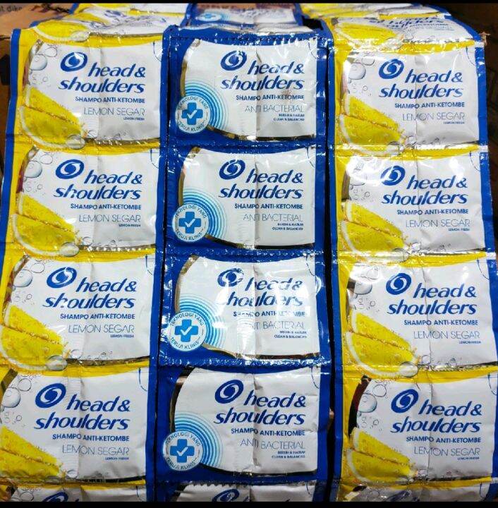 5 renteng Head and Shoulders Sachet (60 pcs) | Lazada Indonesia