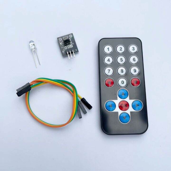 HX1838 Infrared IR Remote Control Module รีโมตคอนโทรลไร้สาย อินฟราเรต ...