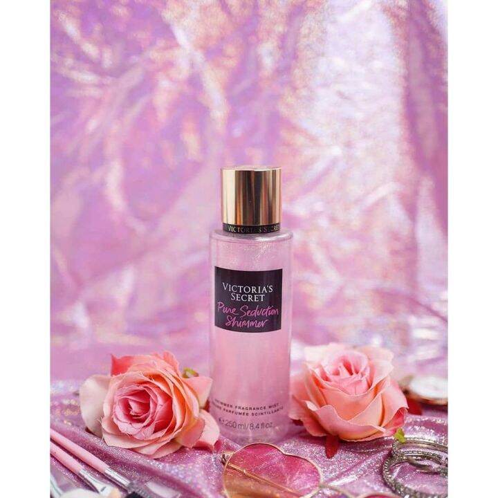Victoria Secret Set Body Mist pure seduction simmer 250ml | Lazada ...