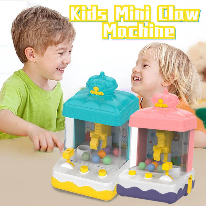 Kids claw machine auto doll machine toy free 10 diy gashapon & plush ...