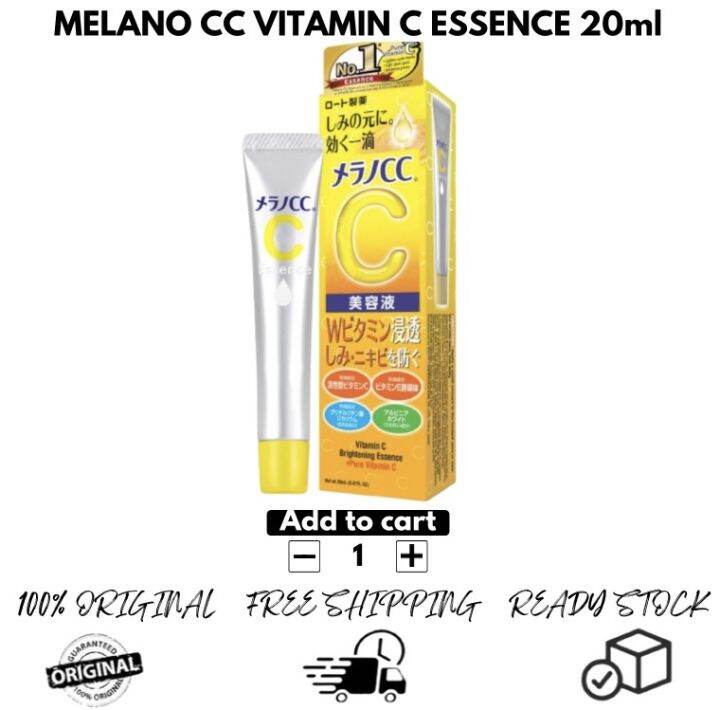 Melano CC Vitamin C Brightening Essence 20ml [Fight Dark Spot/ Lighten ...