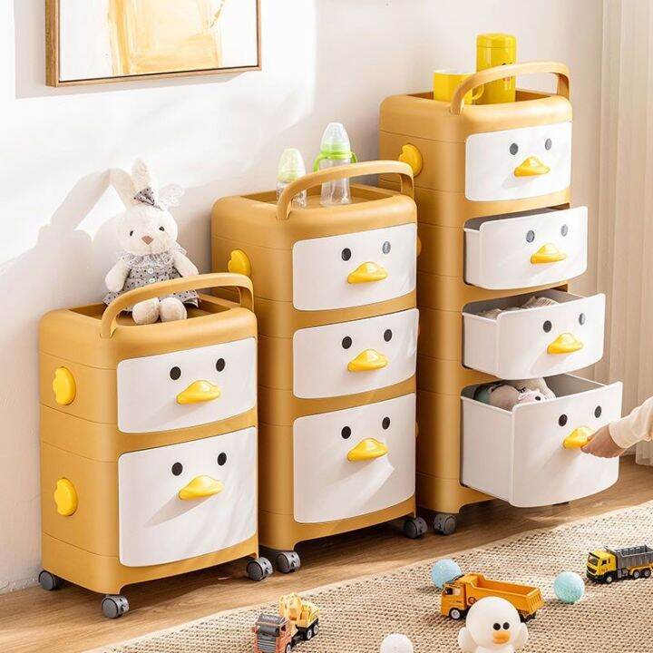 Rak Budak Kids wardrobe Cartoon Drawer Storage Cabinet Toy Storage ...
