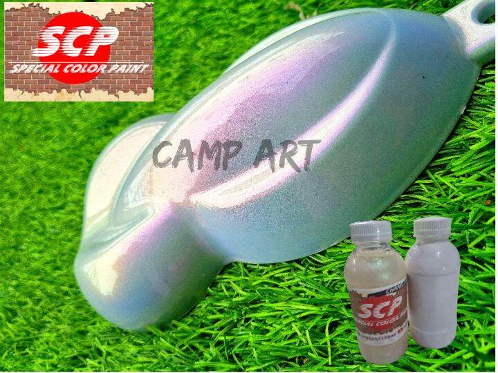 CAT BUNGLON PUTIH SCP01 200ML | Lazada Indonesia