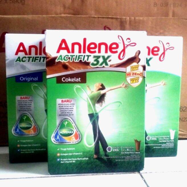 Anlene Actifit 3x 240 gr | Lazada Indonesia