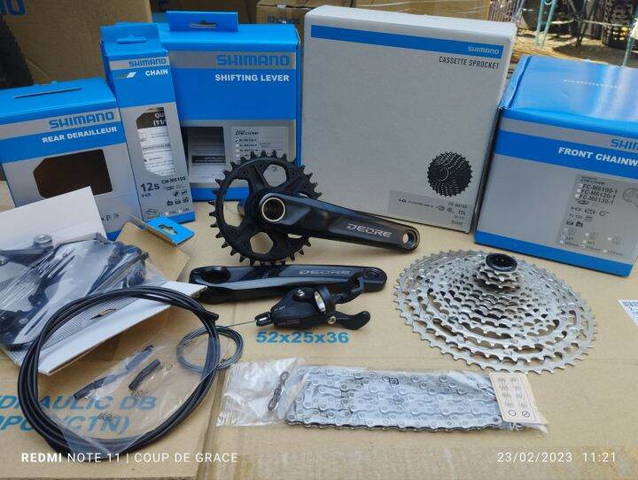 DEORE 12 SPEED M6100 DRIVETRAIN WITH BOX | Lazada PH