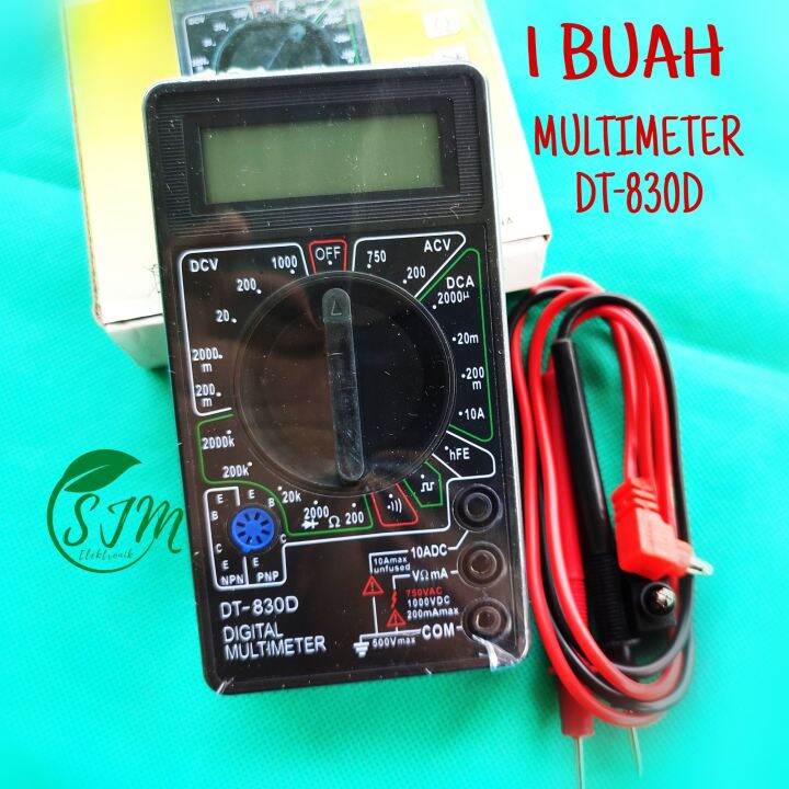 MULTIMETER DT-830D DIGITAL MULTITESTER DT830D TESTER | Lazada Indonesia