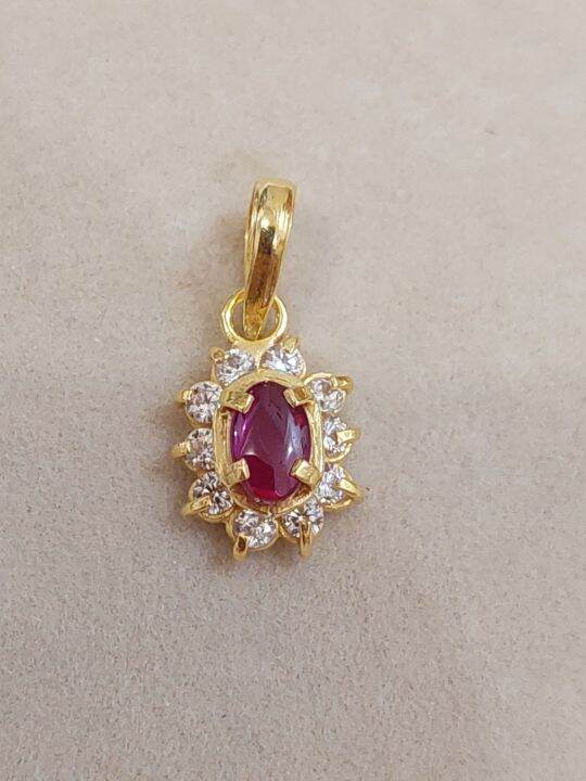 Liontin mata merah lis mata putih 1 gram | Lazada Indonesia