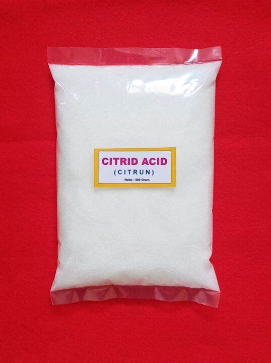 Citrid Acid / Citric Acid / Citrun 500 Gr Food Grade | Lazada Indonesia
