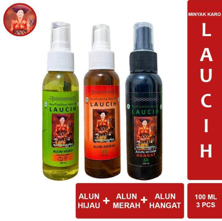 Minyak urut minyak karo minyak pijat spray alun merah alun hitam alun hijau 100 Ml | Lazada ...
