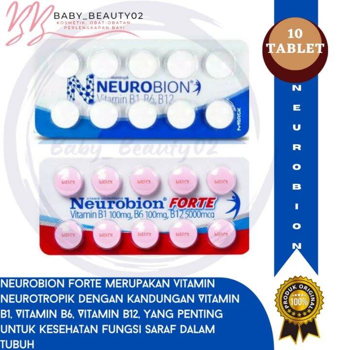 Neurobion Forte ping 100% Original / Neurobion Putih / Obat Kesemutan ...