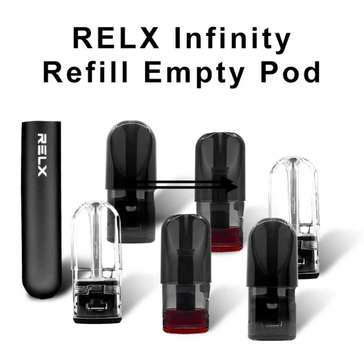 relx1 Relx infinity refillable pods empty rlex vape full set 2022 original refillable relx1 ...