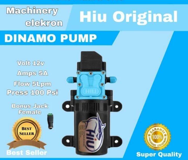 DINAMO POMPA AIR 12 VOLT HIU ORI | Lazada Indonesia