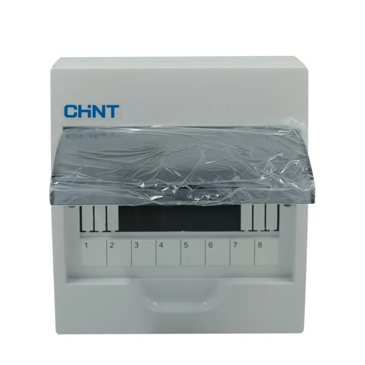 Chint Distribution box with bush bar 8 Way surface type circiut breaker ...