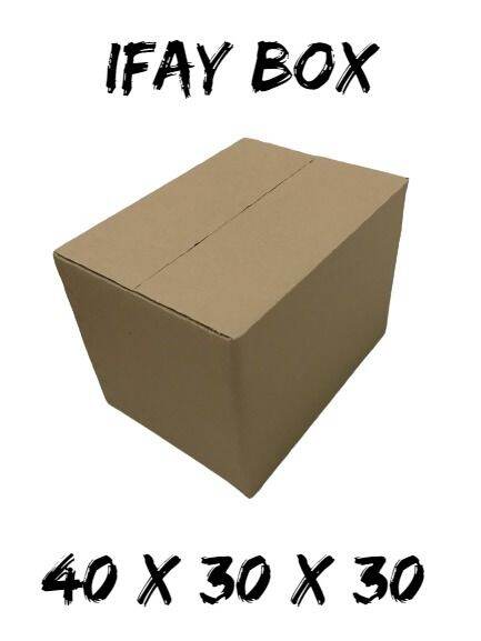 Kardus box untuk packing ukuran 40x30x30 cm polos | Lazada Indonesia