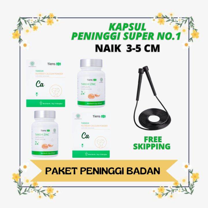 Vitamin peninggi badan original super grow up obat peninggi badan Boney ...