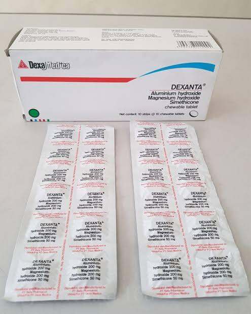 Dexanta lembaran isi 10 tablet untuk maag | Lazada Indonesia