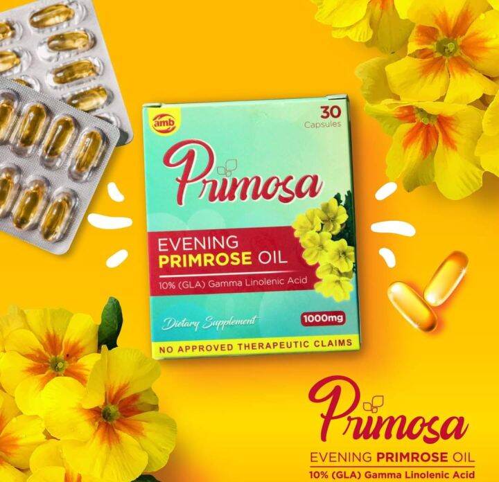 E Rose / Primosa / Medirose / Rosemed Evening Primrose Oil 30's | Lazada PH
