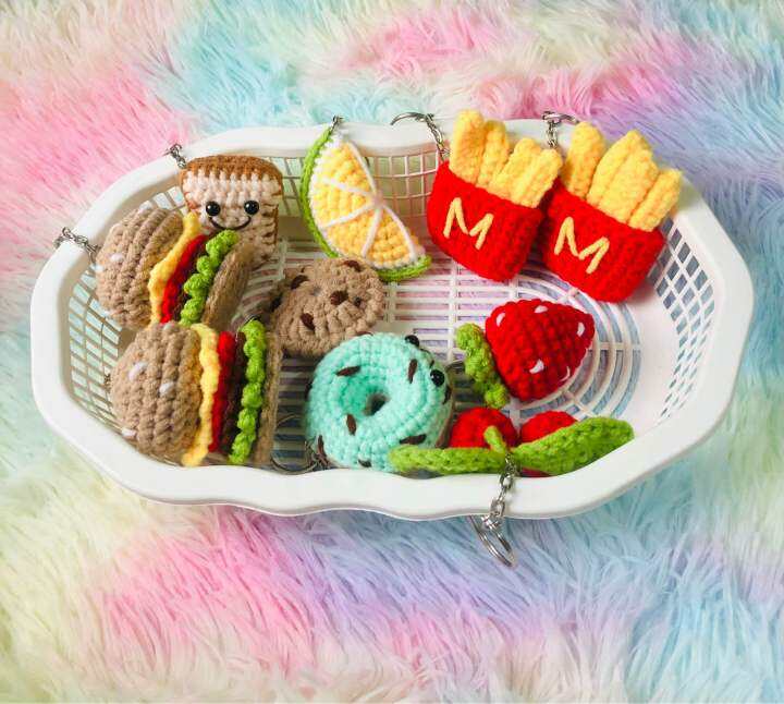 Food Crochet Keychain | Lazada PH