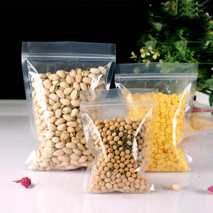 [10 PCS] Plastik Klip Bening | Ziplock Flat Transparant | Platik Klip ...