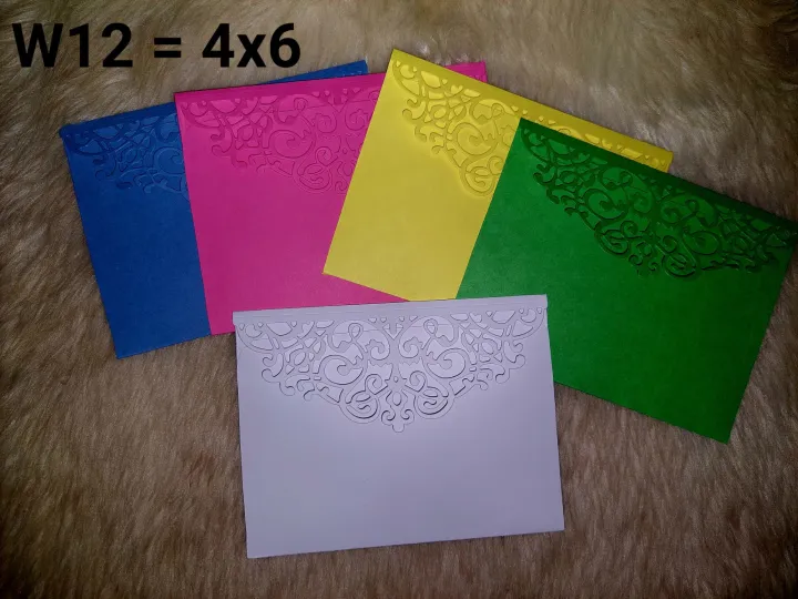 Envelope For Invitation (4R = 4x6) W12 | Lazada PH