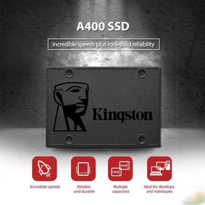 Kingston A400 960GB 480GB SATA3 2.5" Internal SSD Solid State Drive (SA400S37/480G/960G) | Lazada PH