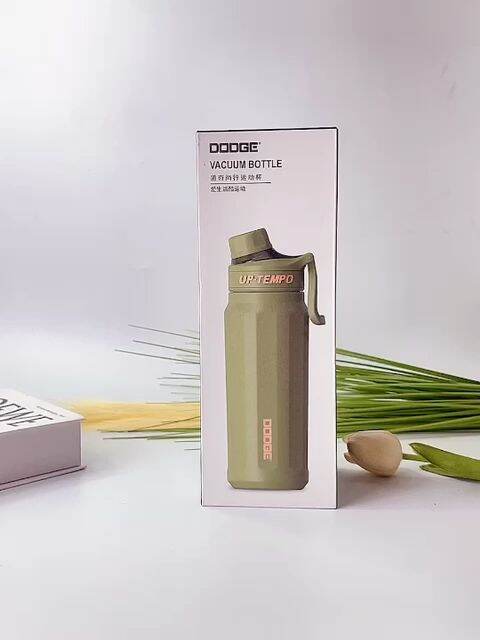 DODGE DB-23650 กระบอกน้ำร้อน-เย็น สแตนเลสsus316 แก้วเก็บเย็น12ชม แก้วน้ำสแตนเลส กระบอกน้ำ ...