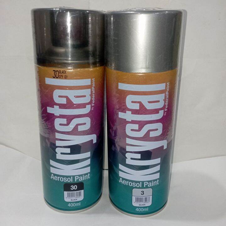 KRYSTAL AEROSOL SPRAY PAINT 400ml ( 1 BTL ) | Lazada