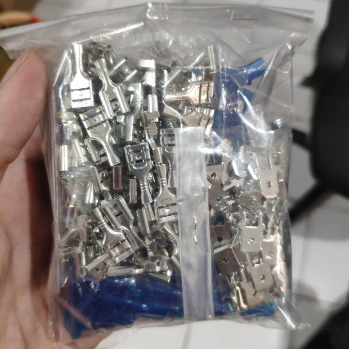 (100 SET) SKUN PCB MOBIL MALE + FEMALE + KARET 6.3MM. | Lazada Indonesia