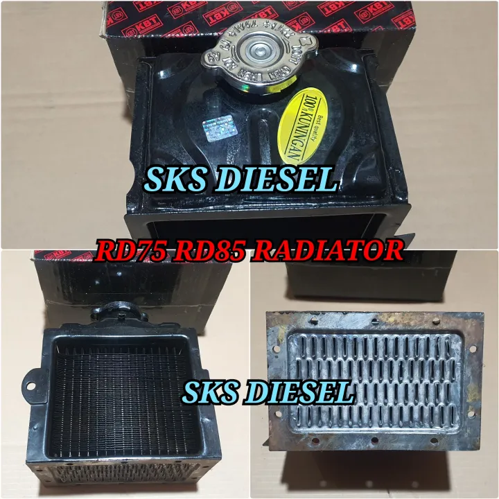 RD85 RD 85 RADIATOR CONDENSOR MESIN DIESEL TRAKTOR KUBOTA | Lazada ...