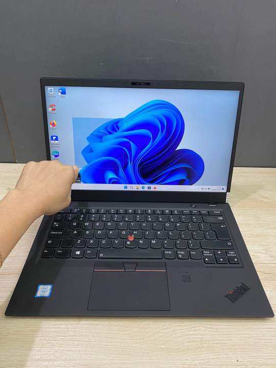 LAPTOP LENOVO THINKPAD X1 CARBON i5 GEN8 RAM 16 GB SSD 1 TB SLIM LAYAR ...