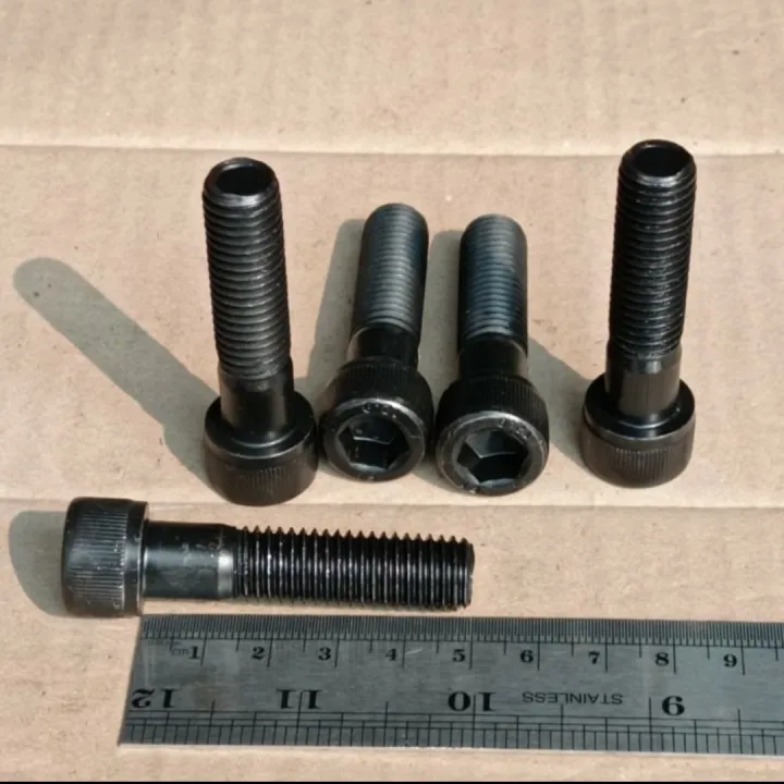 BAUT L BAJA M12X50 HALF DRAT. BAUT L M12 X 50 BAJA PANJANG 5 CM KUNCI L ...