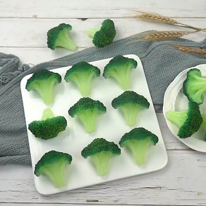 Simulation Food Vegetable West Broach Broccoli Model Photography Props ...
