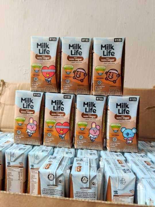 Milk Life BT21 Susu UHT 115 ML 1 PCS | Lazada Indonesia