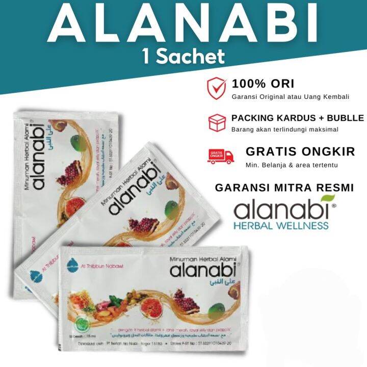 Alanabi Minuman Herbal Original Pocket Pack Sachet | Lazada Indonesia