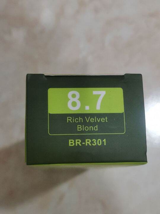 BREMOD Hair Color 8.7 Rich Velvet Blond 100ml | Lazada PH
