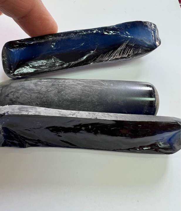 Lab created Blue sapphire 40 gram half bouels | Lazada.co.th