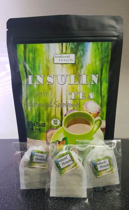 Insulin Leaf Tea w Alingatong and Sambong | Lazada PH