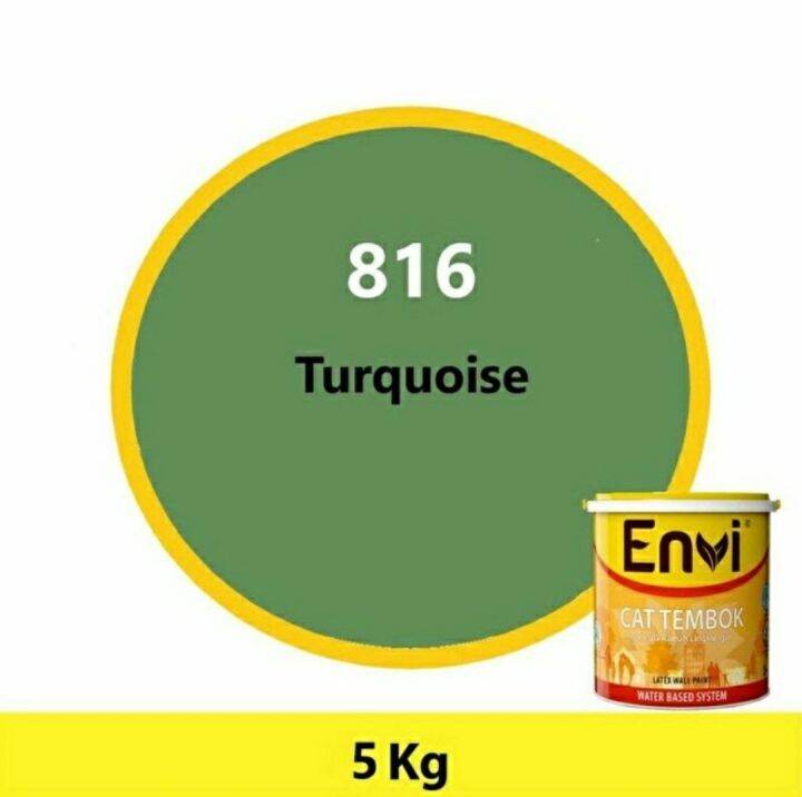 Ready Mix ENVI Cat Tembok 5Kg | Wallpaint Exterior-Interior 816 ...