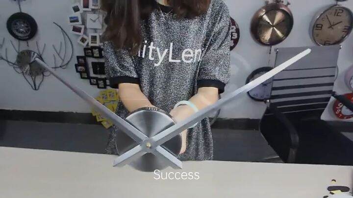 Jam Dinding Besar Ukuran Jumbo Tempel 80-150cm DIY Giant Wall Clock ...