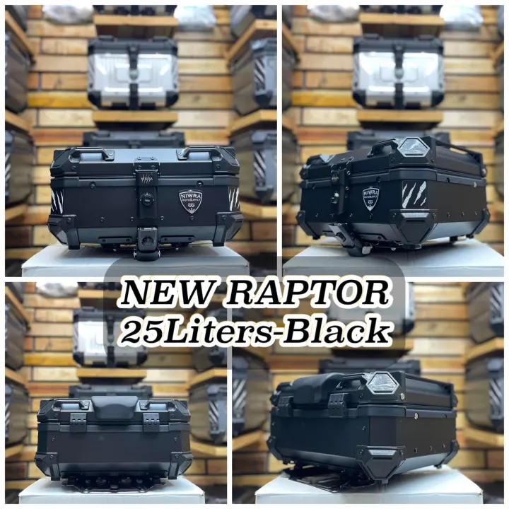 NIWRA RAPTOR NEW EDITION 25LITERS ALLOY TOPBOX | Lazada PH
