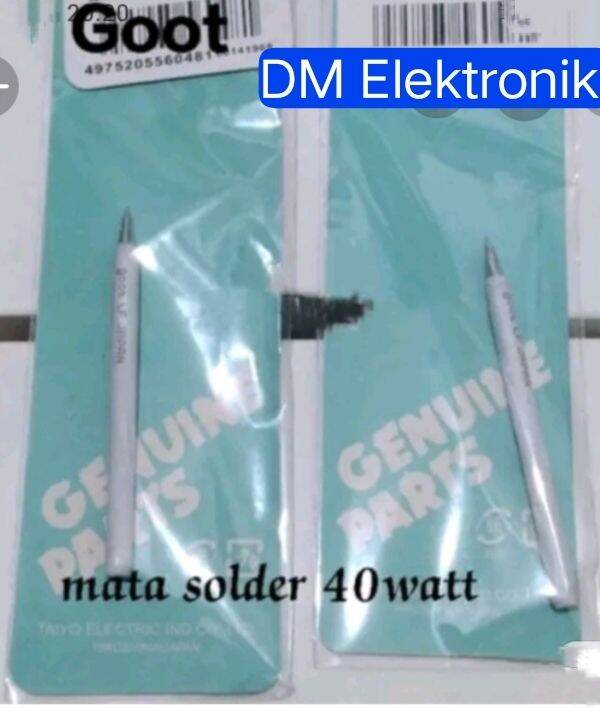MATA solder goot japan 40 Watt original | Lazada Indonesia