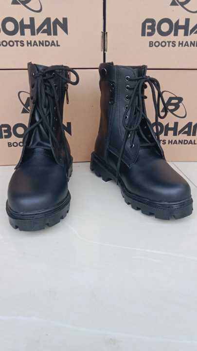 SEPATU PDL TNI POLRI COBRA POLOS PDL SATPAM SECURITY BANSER HANSIP PDL ...