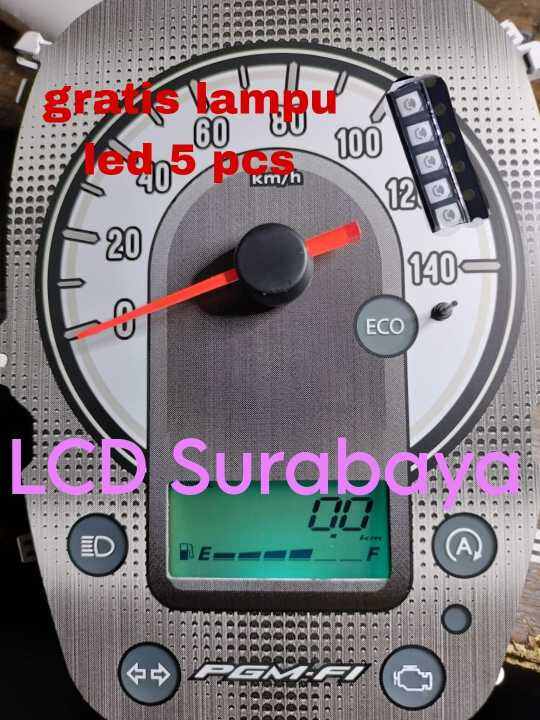 lcd speedometer Scoopy beat 2016 - 2019 | Lazada Indonesia