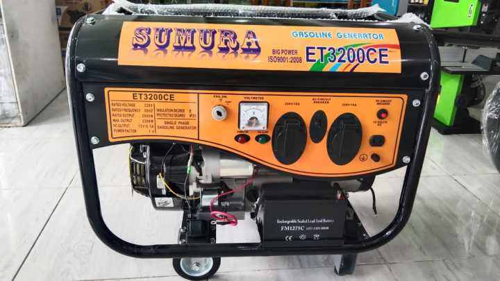 sumura generator genset gasoline engine ET 3200 CE | Lazada Indonesia