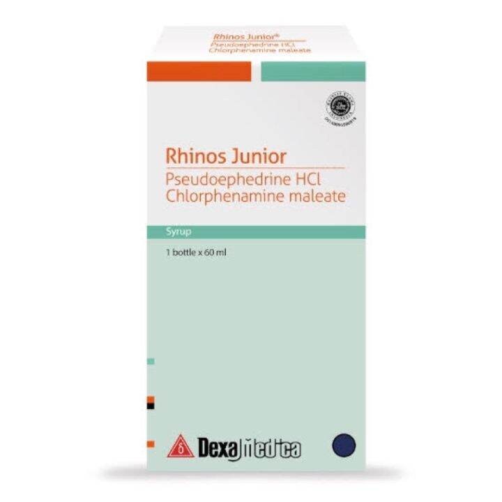 Rhinos Junior Syrup Obat Pilek Anak 60mL | Lazada Indonesia