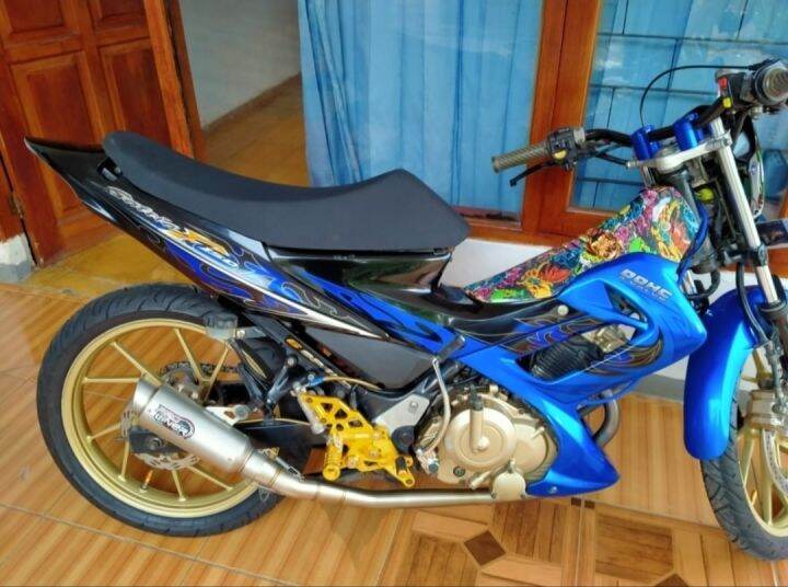 JOK SATRIA FU ROADRACE MODEL ANDALAN MURAH BOSS | Lazada Indonesia
