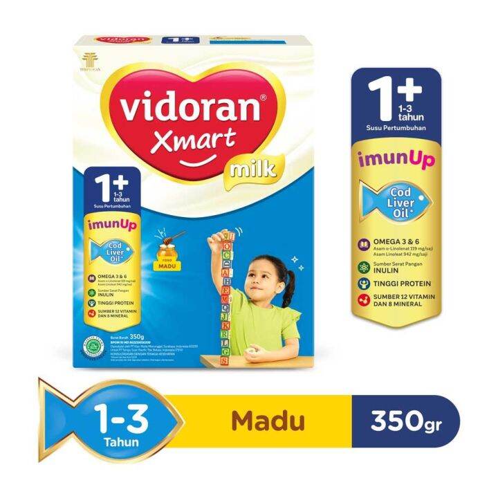 VIDORAN 1+ 350 GR VANILA MADU Vidoran Xmart 1+ | Lazada Indonesia