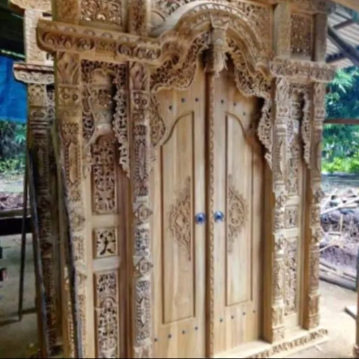 Pintu gebyok ukuran 200x250 | Lazada Indonesia